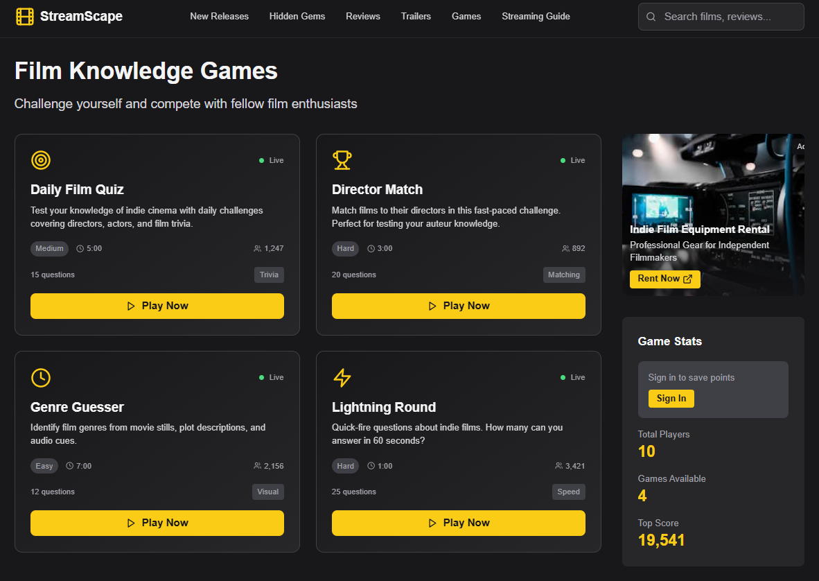 Plaros - AI-Powered Interactive Content Games | Boost Engagement & Revenue